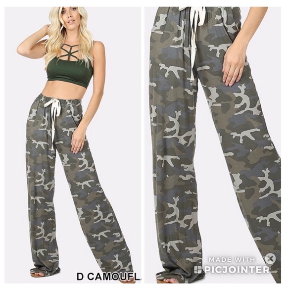 Pants & Jumpsuits | Camouflage Lounge Pants | Poshmark